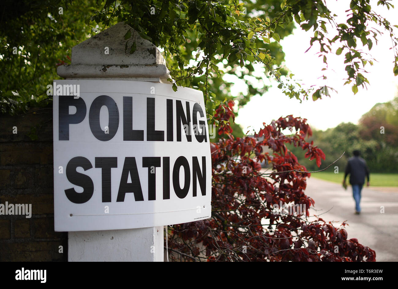 Polling station bedford hall hi-res stock photography and images - Alamy