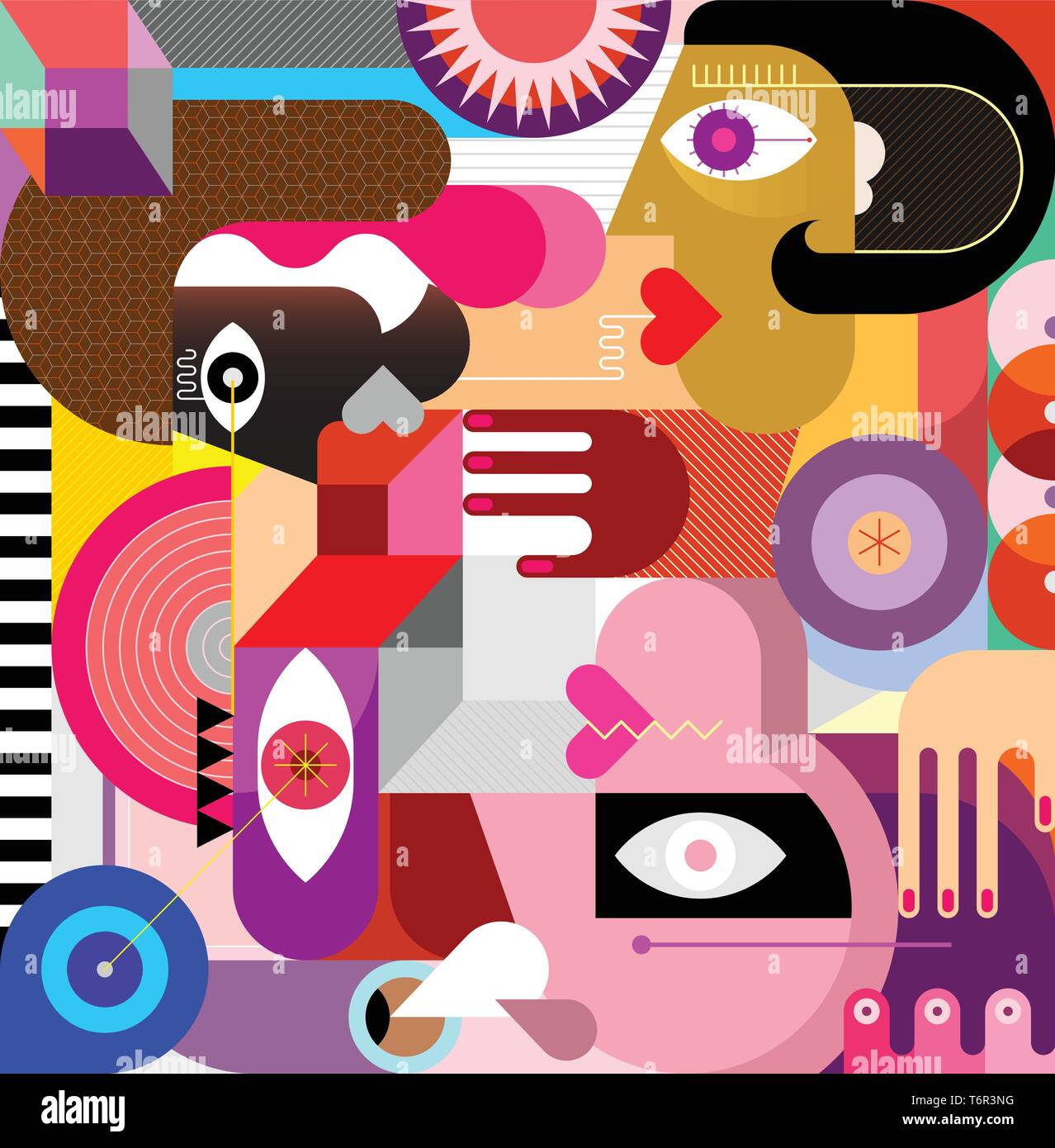 Geometric Shapes Artwork