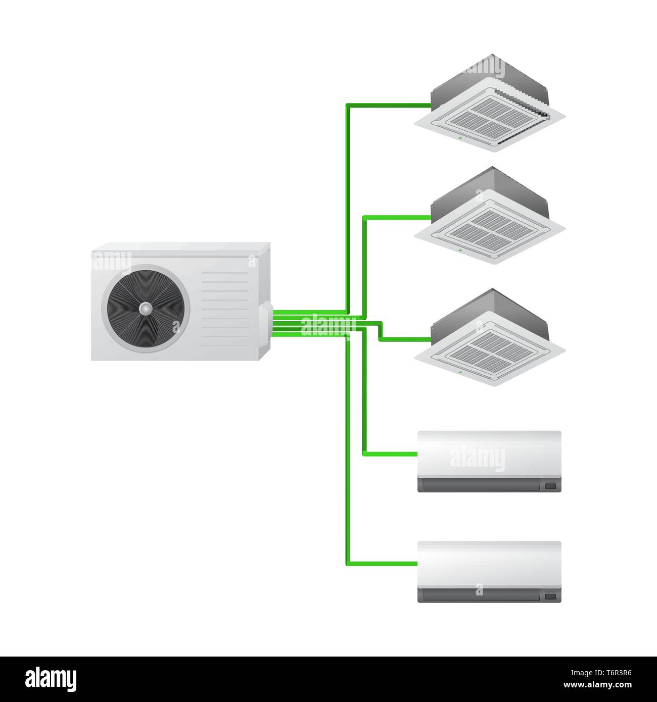 Ceiling cassette unit hi-res stock photography and images - Alamy