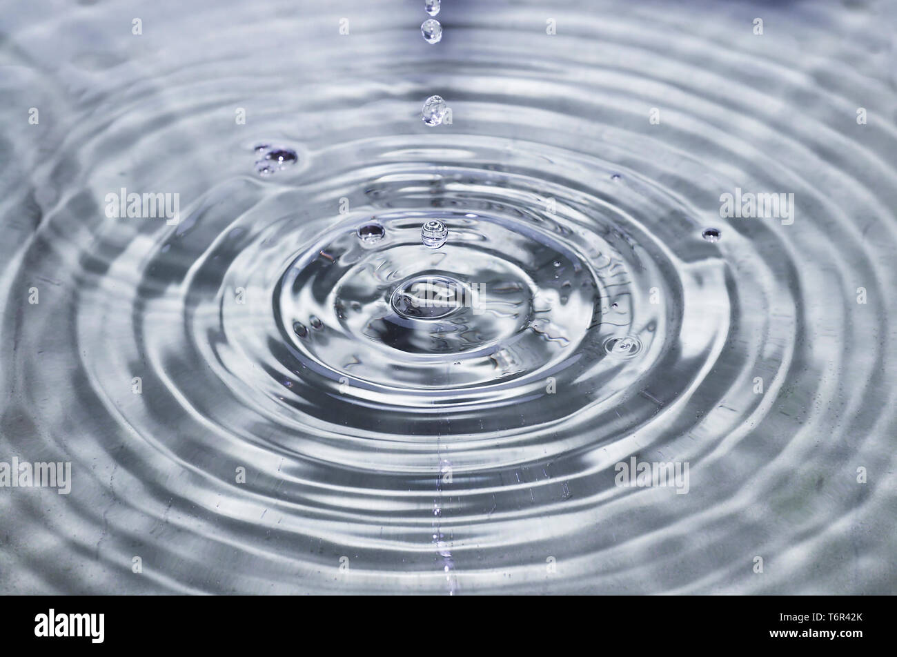 water concept with drops Stock Photo - Alamy