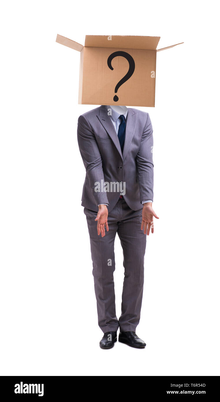 Businessman asking questions in hi-res stock photography and images - Alamy