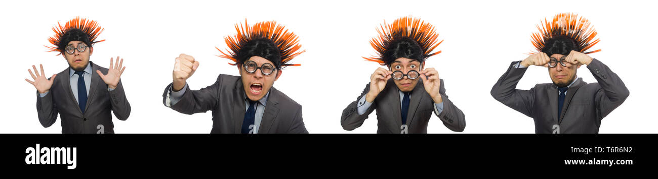 Mohawk guy Cut Out Stock Images & Pictures - Alamy