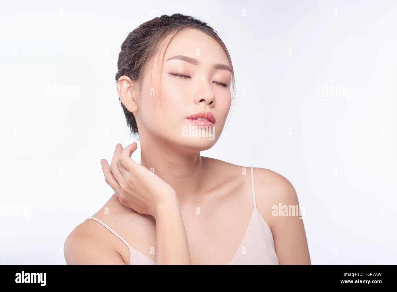 Beauty woman portrait. Skin and face care concept Stock Photo - Alamy