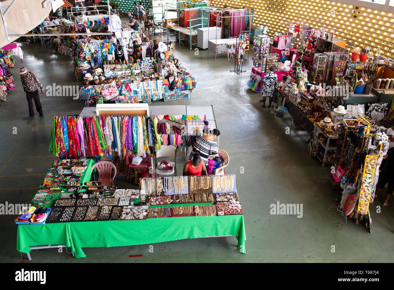 Old market, Willemstad, Curaçao Stock Photo - Alamy