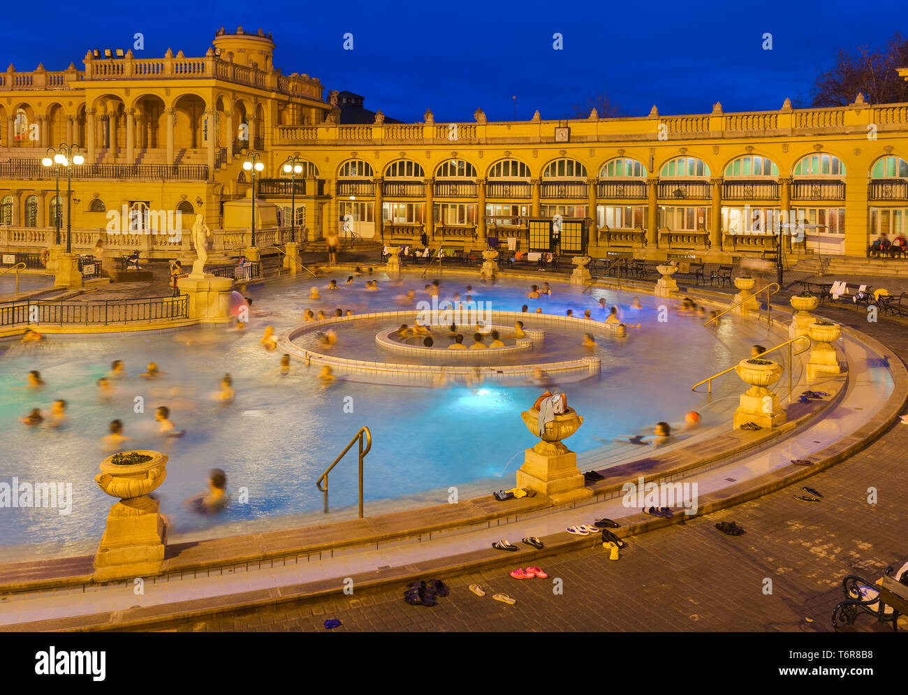 Budapest sunset bath hi-res stock photography and images - Alamy
