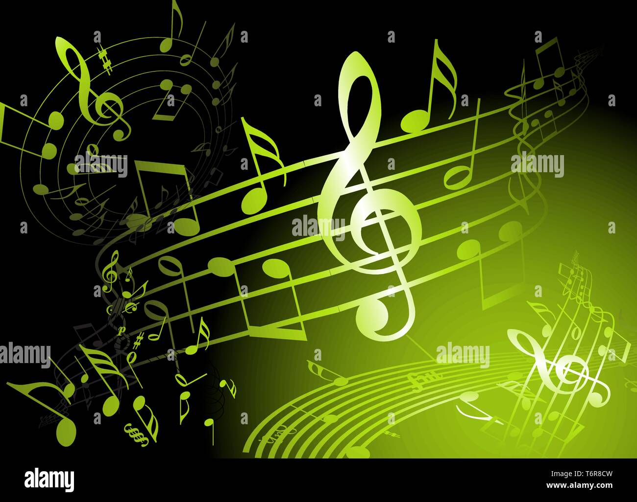 Various musical notes hi-res stock photography and images - Alamy