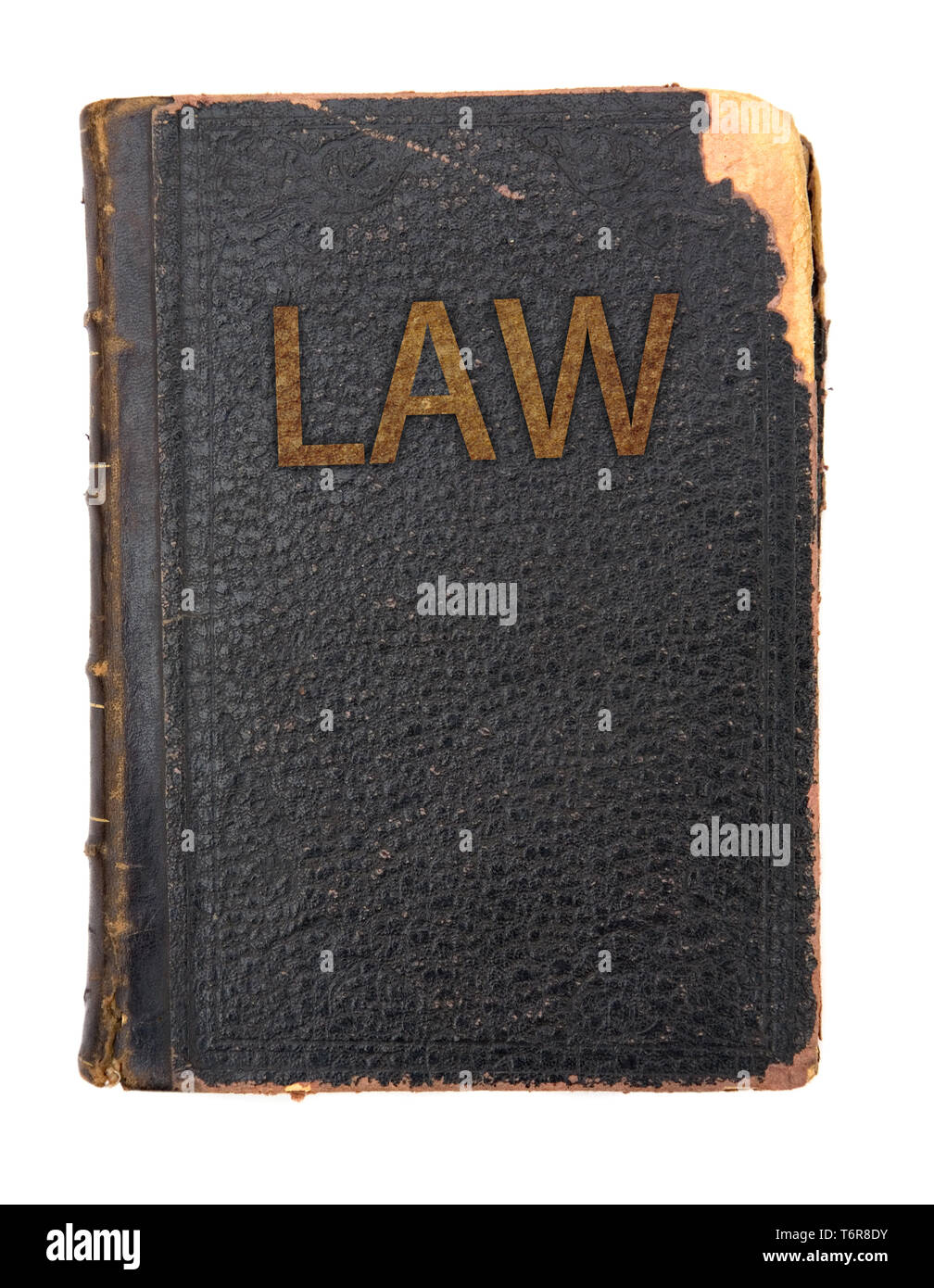 law book close up on white background Stock Photo - Alamy