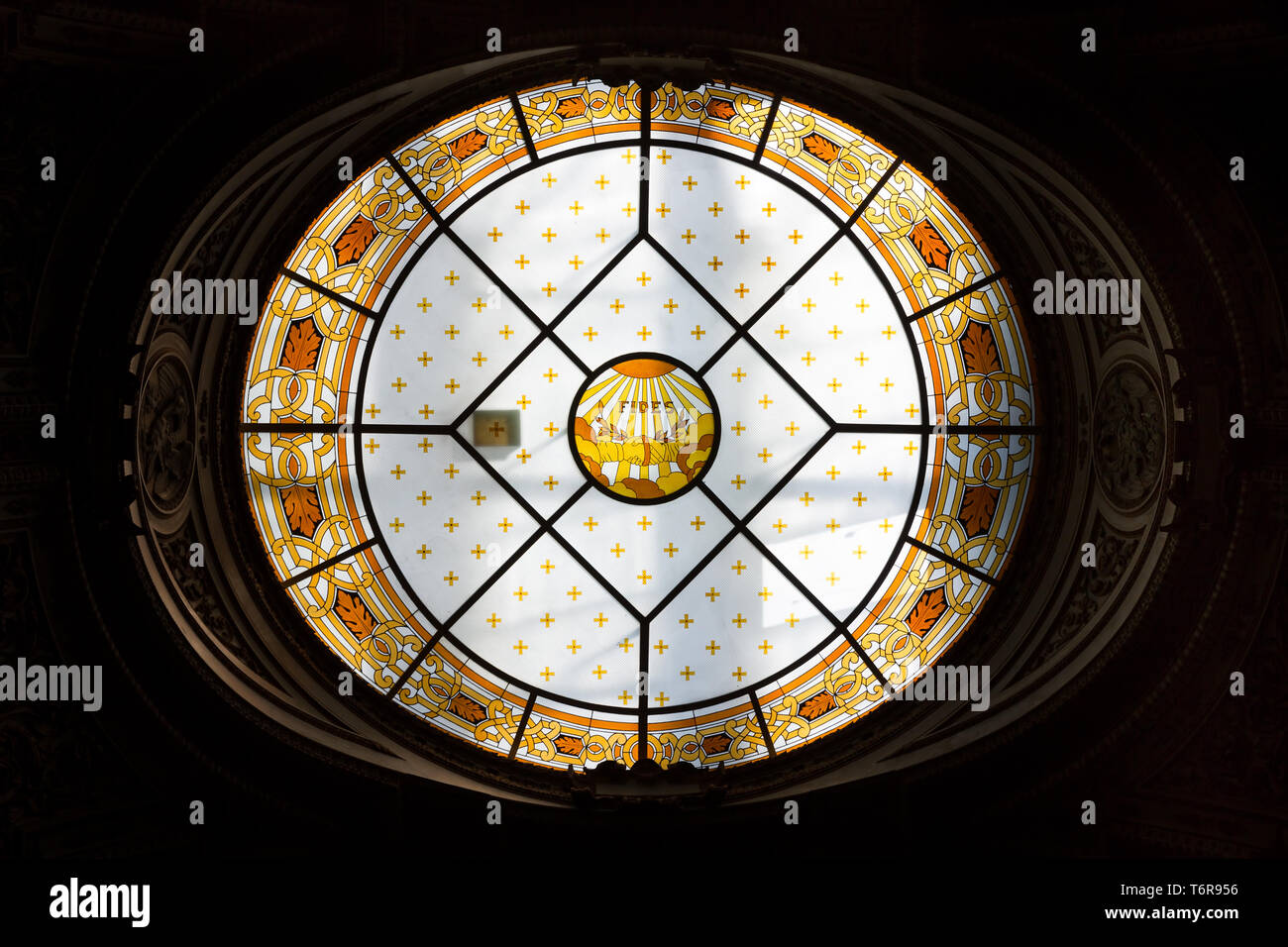 Roof window of Berliner Dom, biggest historic of Berlin, Germany Stock ...