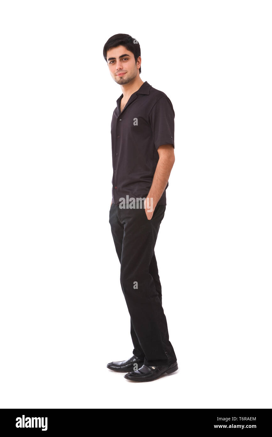 Close up portrait handsome male Cut Out Stock Images & Pictures - Alamy