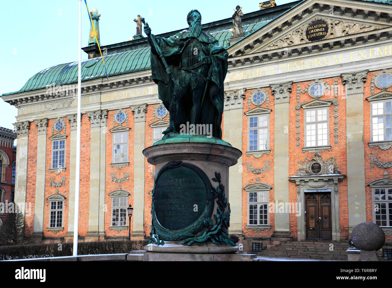 The House of Nobility, Riddarhustorget, Stockholm City, Sweden, Europe ...