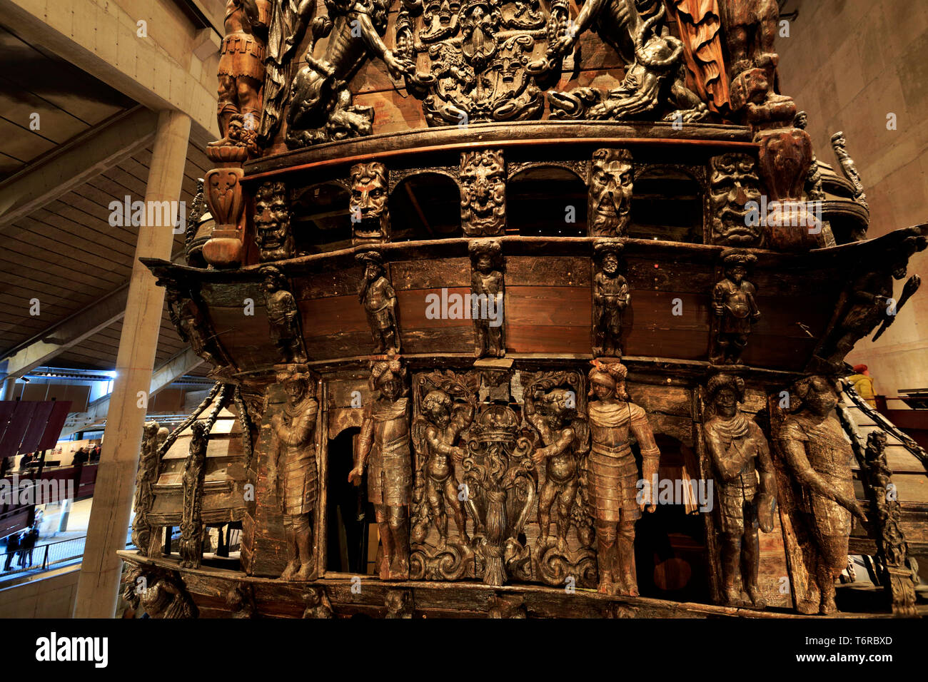 The Vasa Medieval Sailboat, Vasa Museum, Stockholm City, Sweden, Europe ...