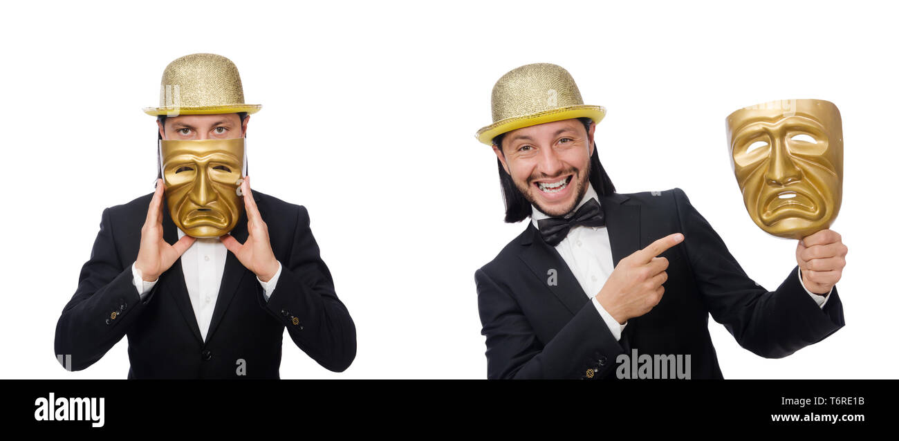Various theater masks hi-res stock photography and images - Alamy