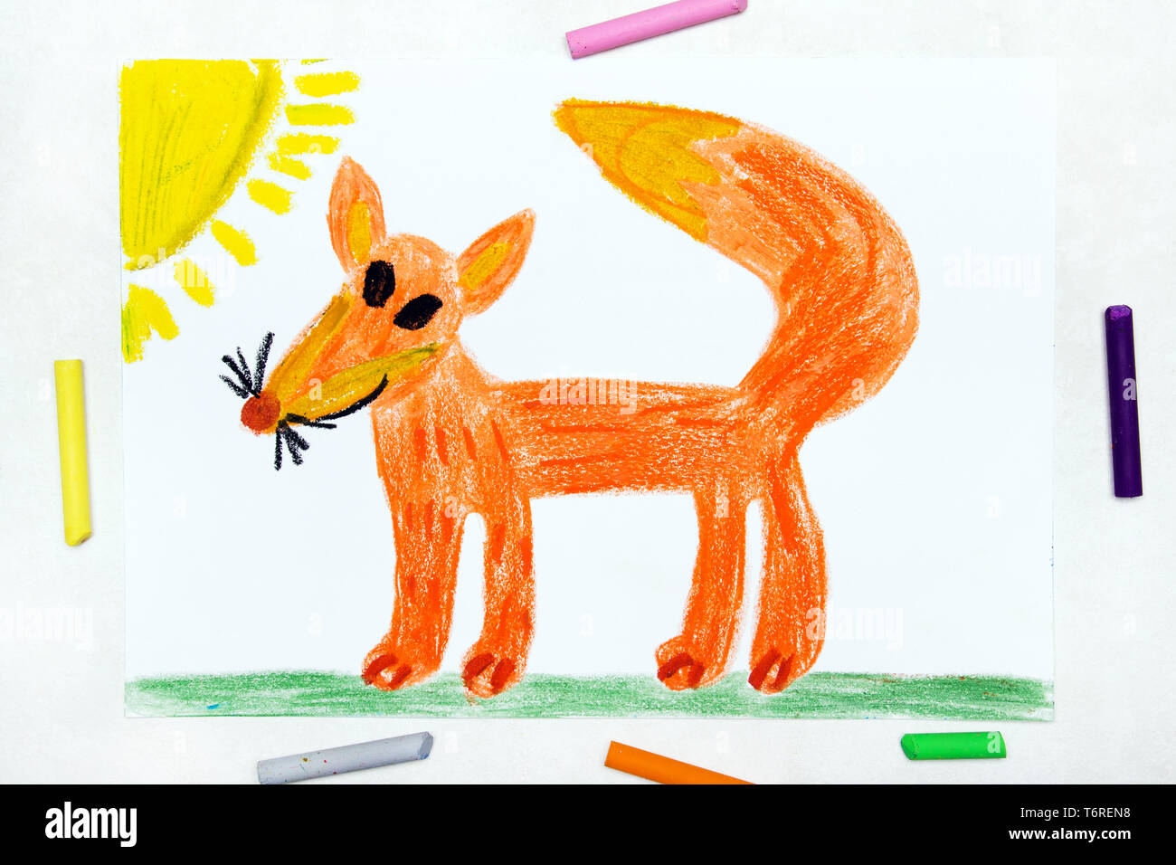 Cute Red Fox Smiling High Resolution Stock Photography and Images - Alamy