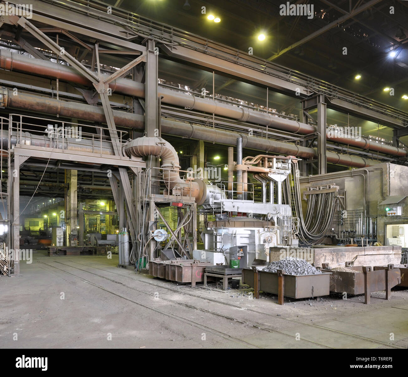 Production of metal components in a foundry - Equipment and ...