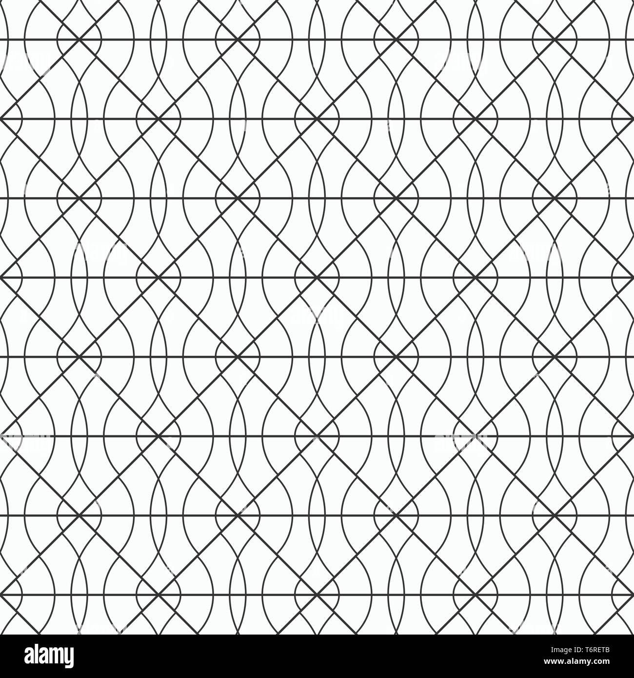 Abstract Seamless Pattern Modern Stylish Texture Repeating Geometric Tiles From Striped
