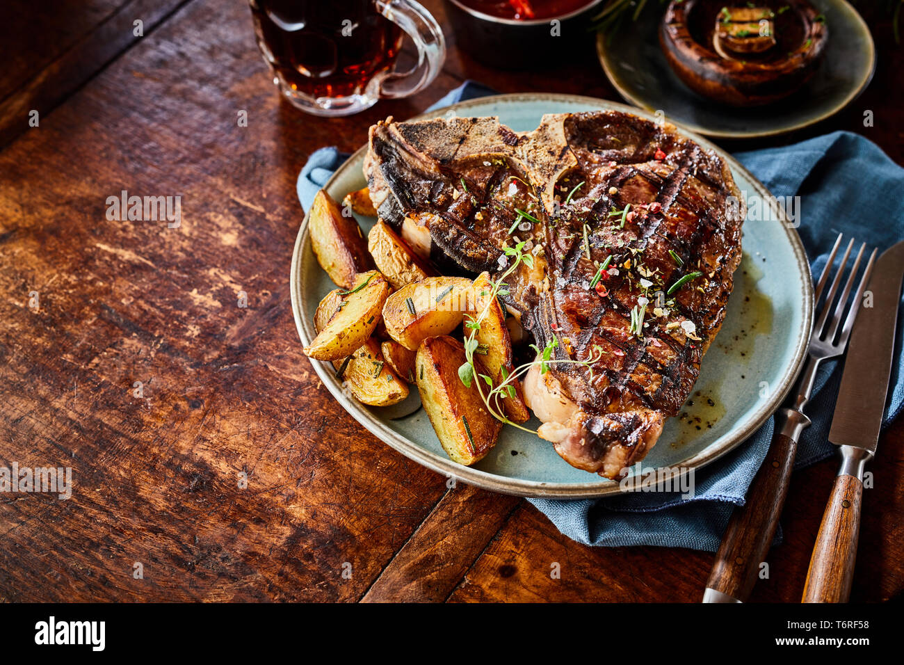 Condiments on diner table hi-res stock photography and images - Alamy