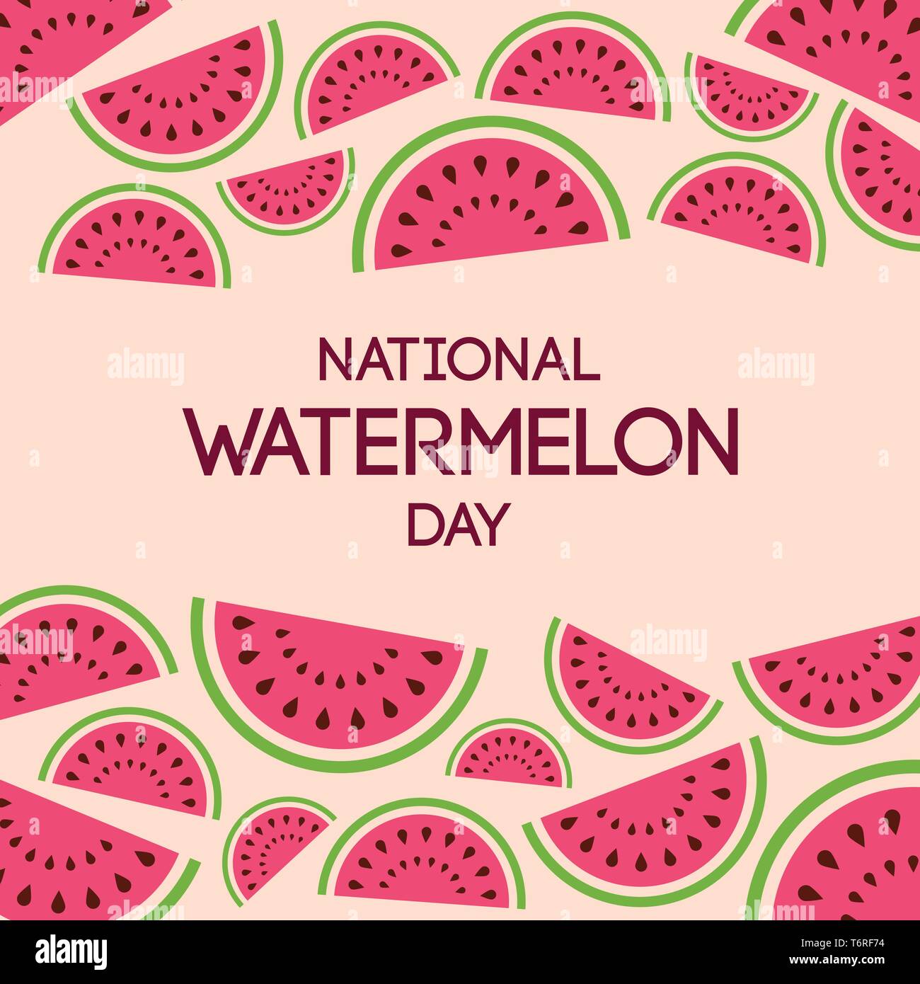 Watermelon picture to color Stock Vector Images - Alamy