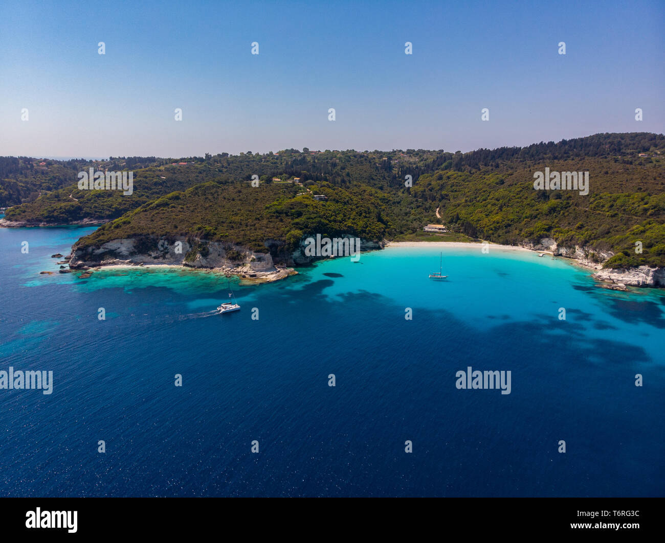 Ionian sea coast nature aerial hi-res stock photography and images - Alamy