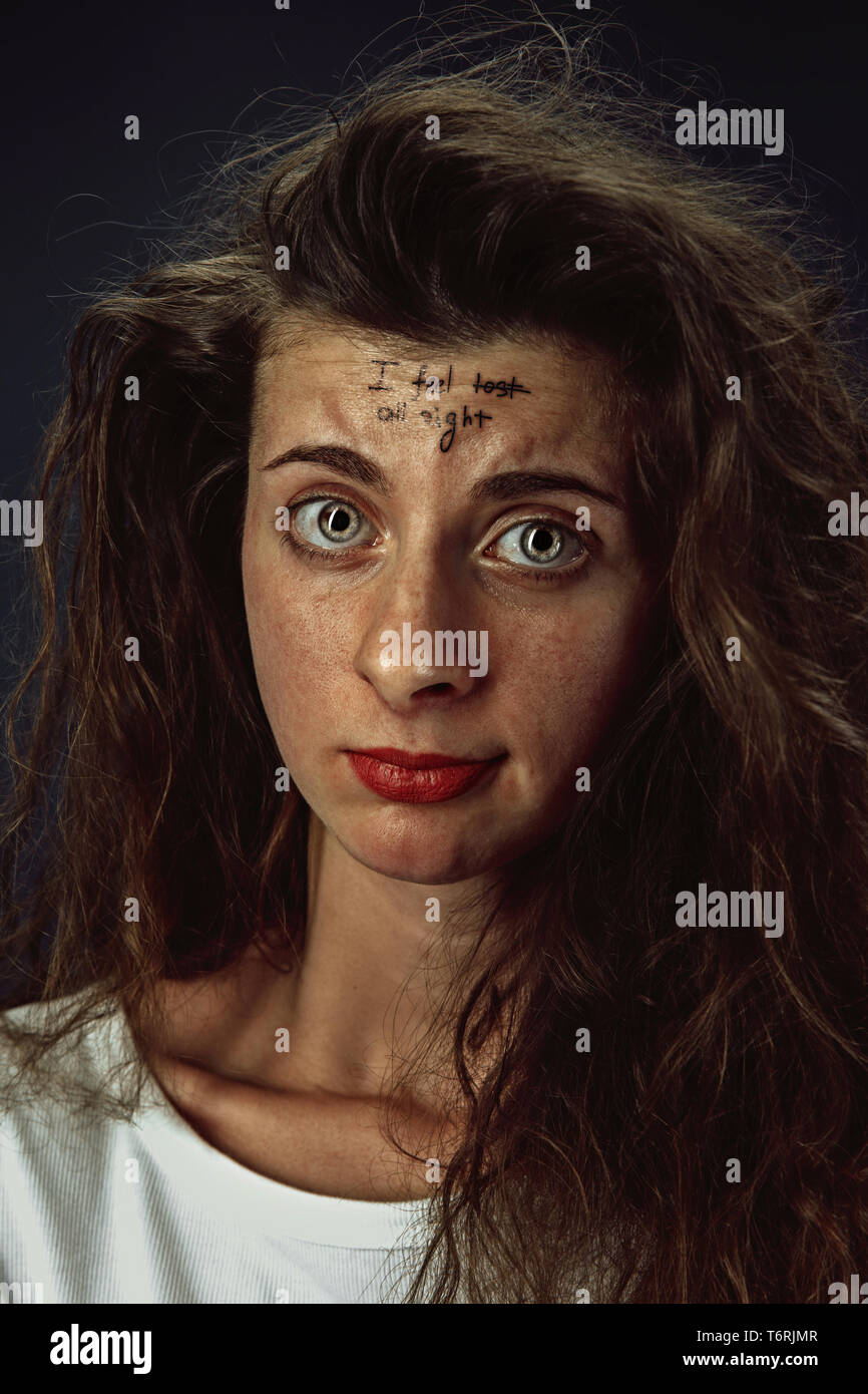 Forehead tattoo hi-res stock photography and images - Alamy