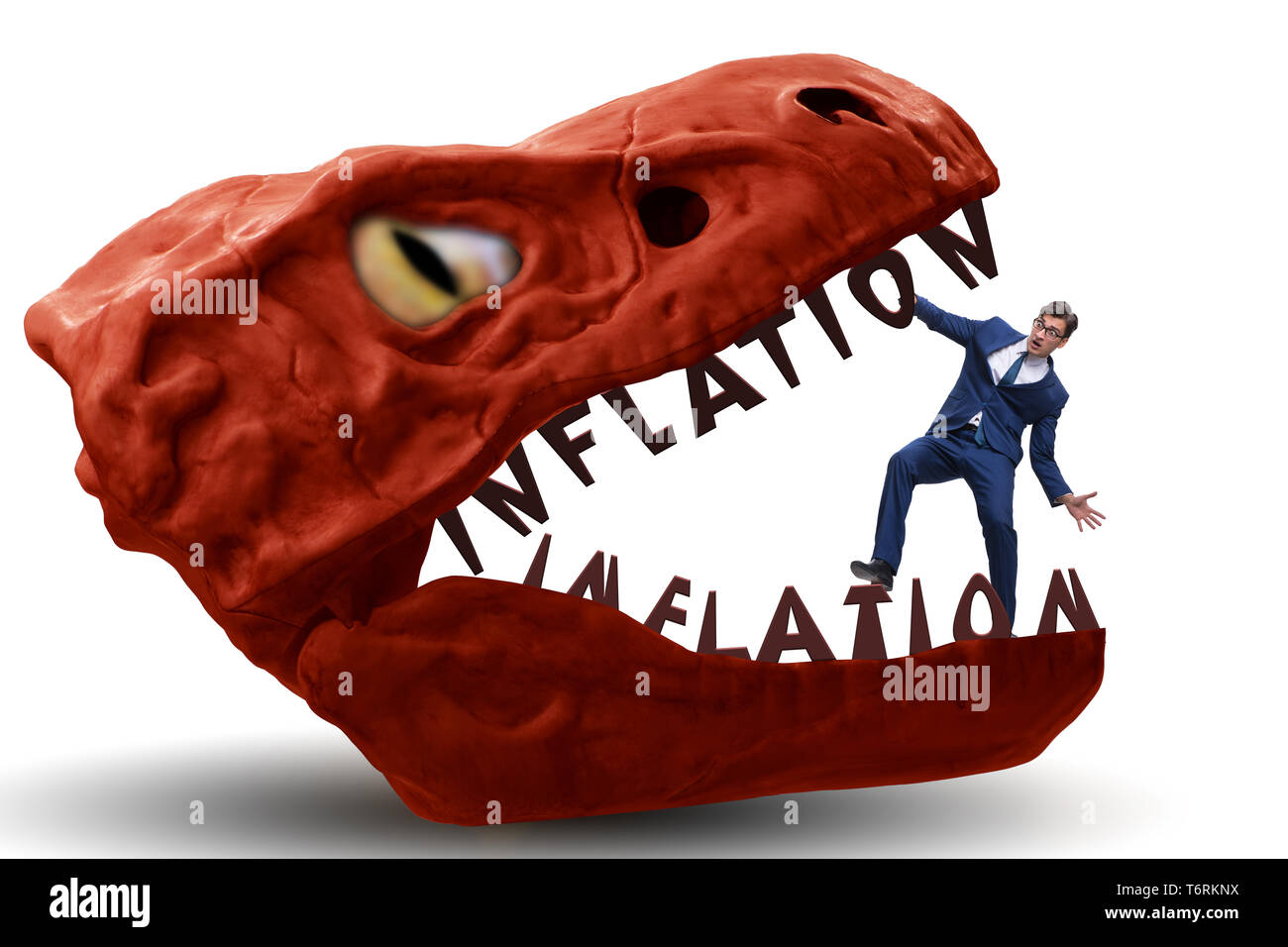 Inflation monster hi-res stock photography and images - Alamy