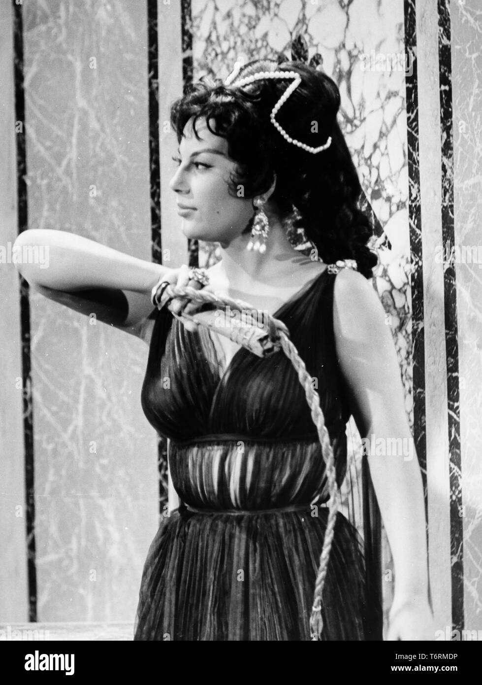 Actress daniela rocca Black and White Stock Photos & Images - Alamy