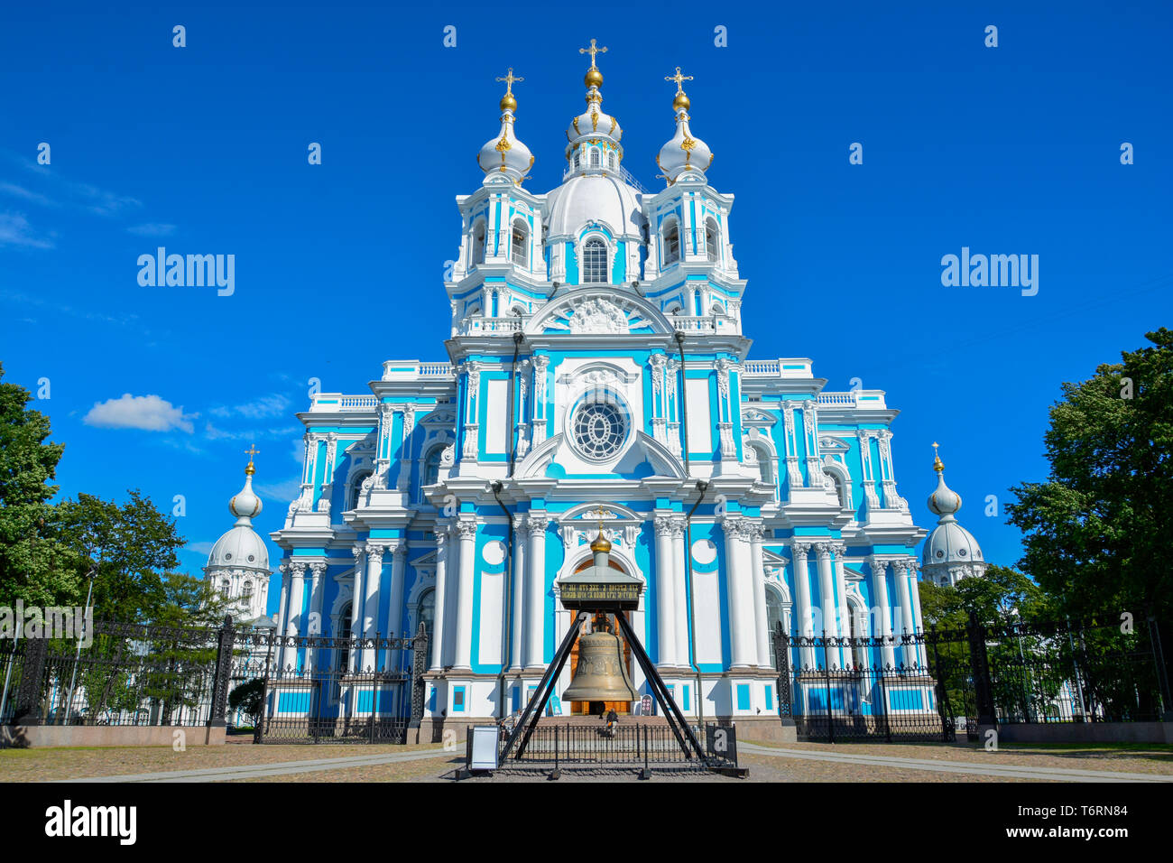 Smolny cathedral hi-res stock photography and images - Alamy
