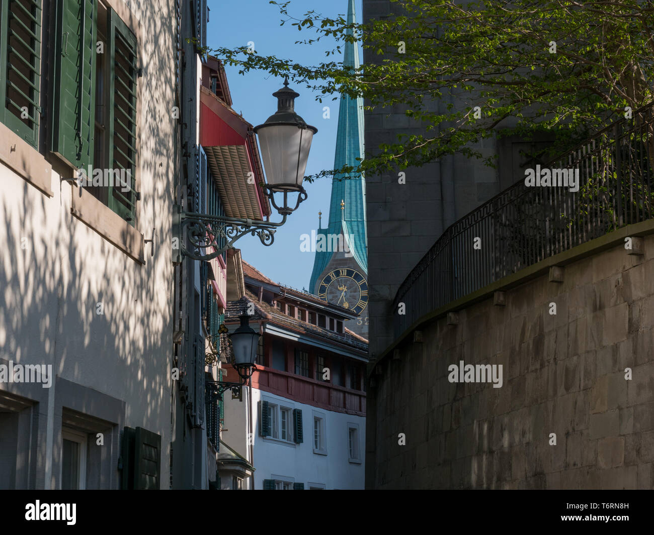 Old streets zurich hi-res stock photography and images - Alamy