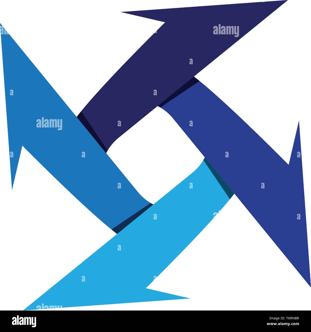 Arrow circle business logo and symbol Stock Vector Image & Art - Alamy