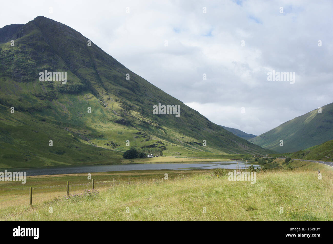 Scottish Highlands, and Lake Stock Photo - Alamy