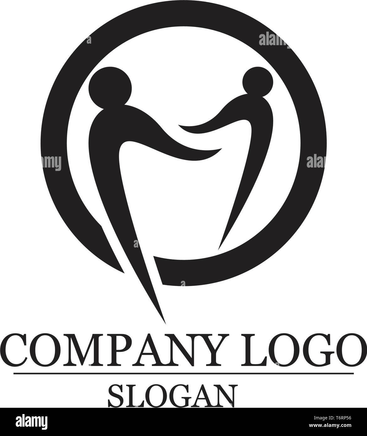 Leadership success team people logo and symbol Stock Vector Image & Art ...