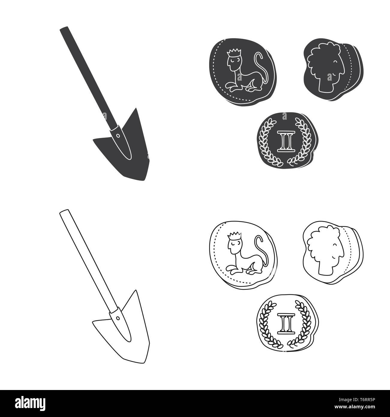 shovel,coins,tool,antique,pick,ancient,construction,old,equipment ...