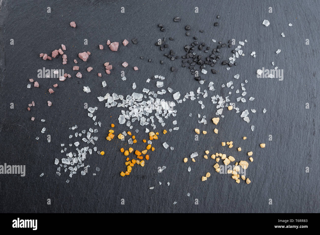 Types of salt hi-res stock photography and images - Alamy