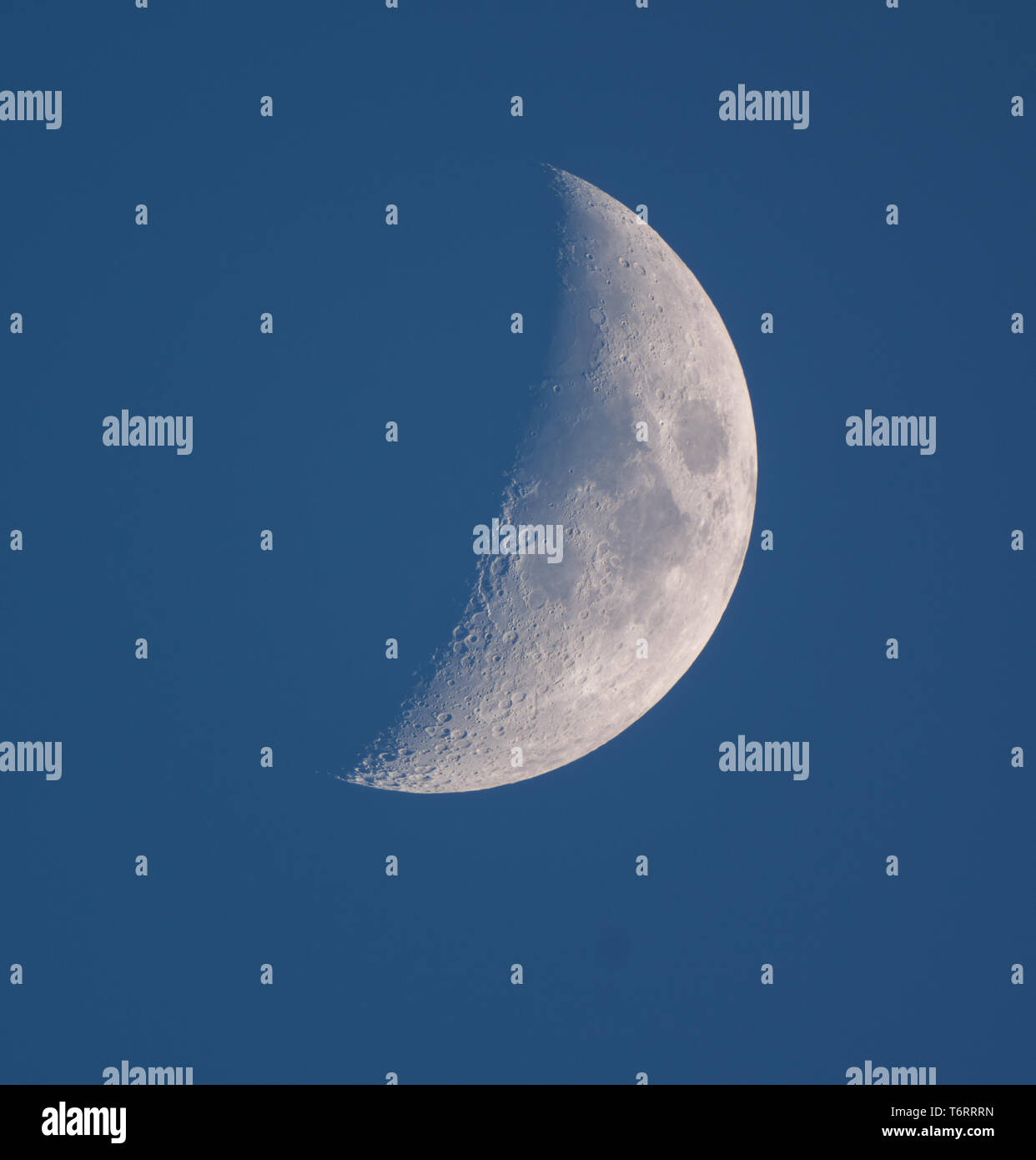Moon through telescope hi-res stock photography and images - Alamy