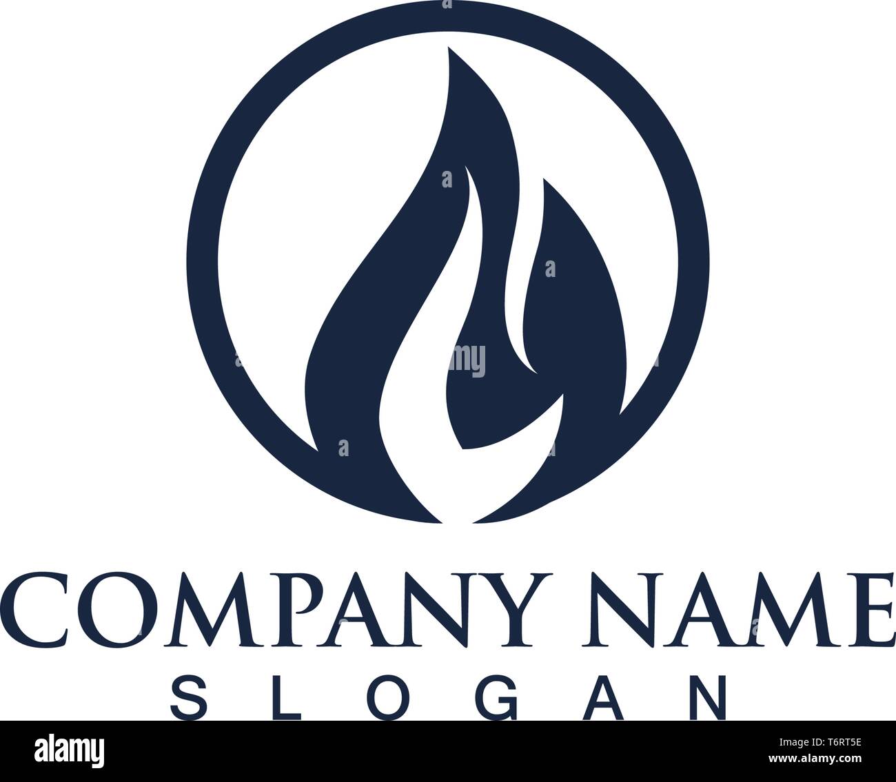 Fire flame nature logo and symbols icons template Stock Vector Image ...