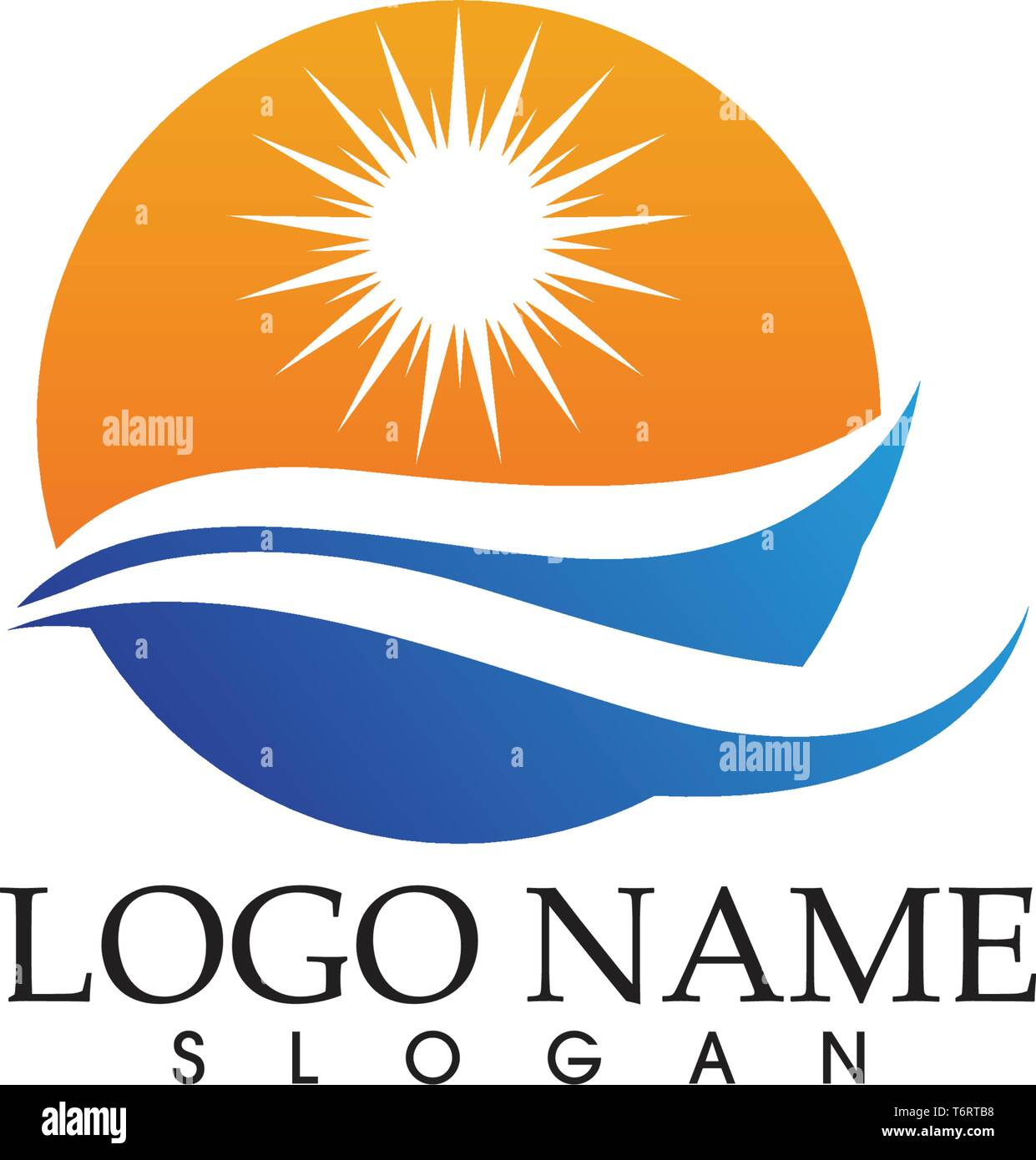 Sun logo and symbols star icon web Vector Stock Vector Image & Art - Alamy