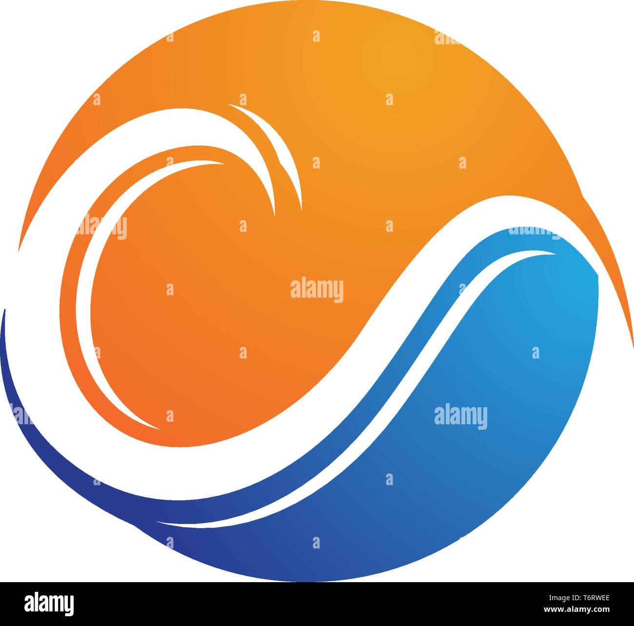 Look at the waves Stock Vector Images - Alamy