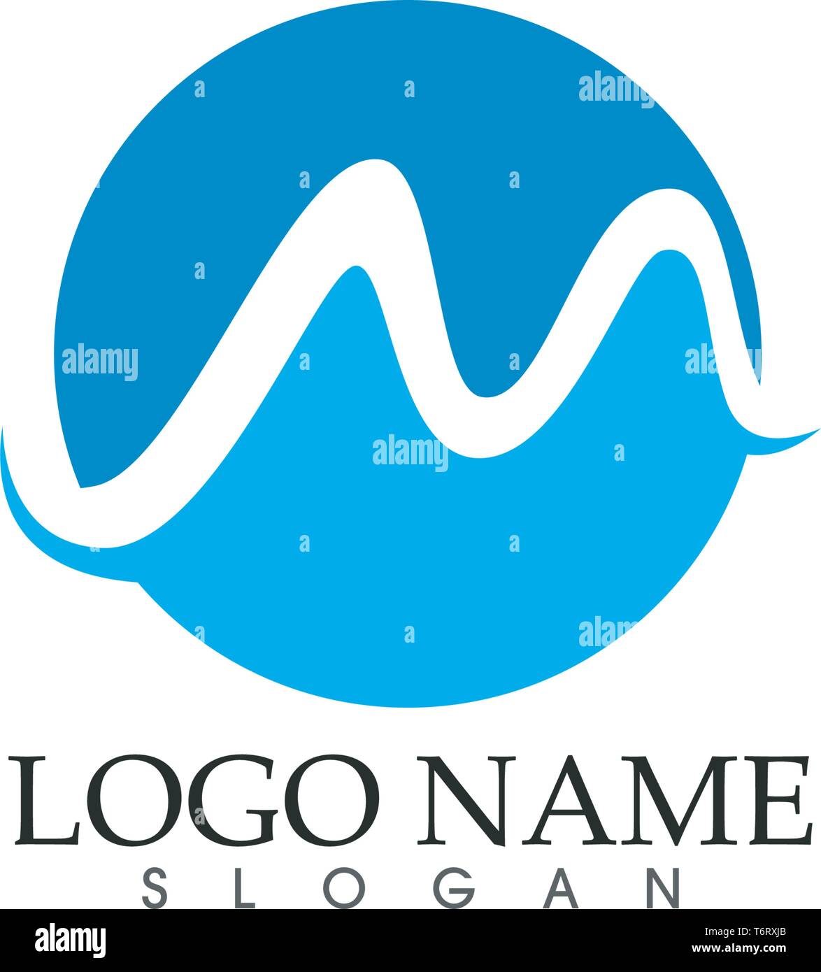 M wave logo hi-res stock photography and images - Alamy