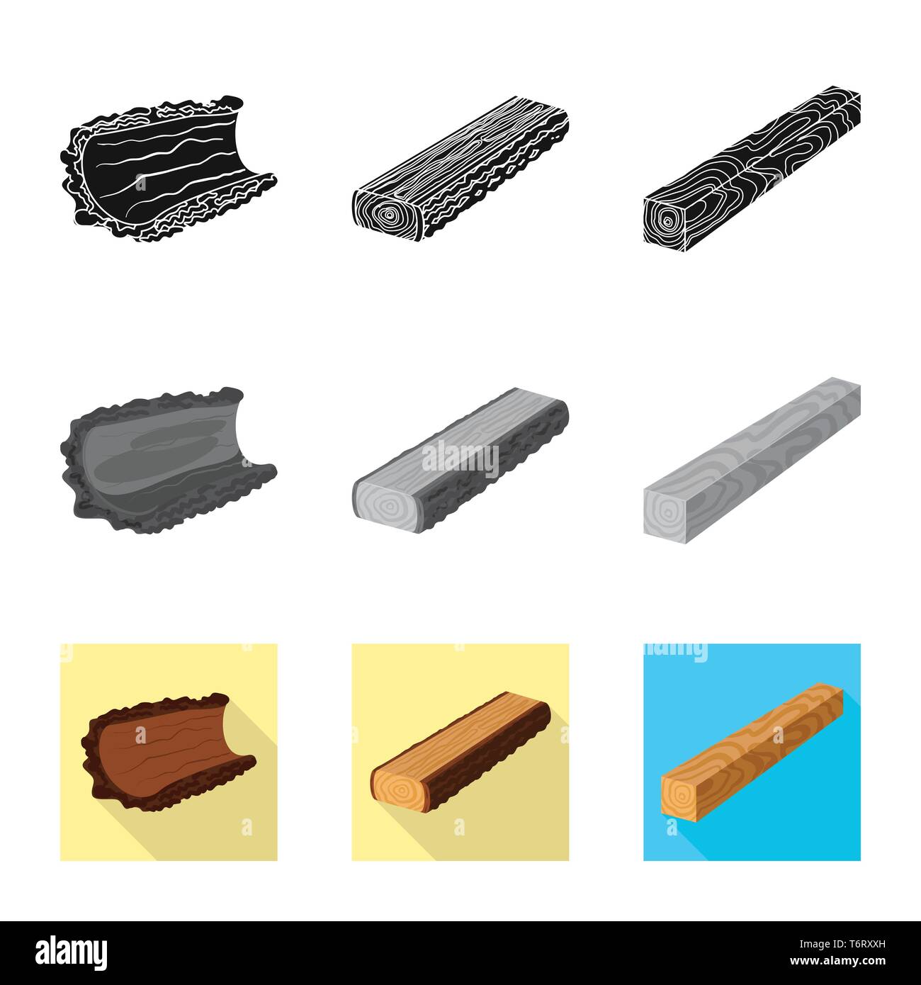 Lumber recycling Stock Vector Images - Alamy