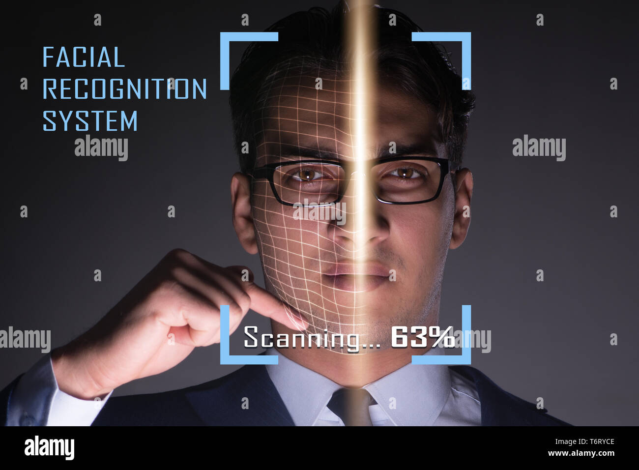 Concept of face recognition software and hardware Stock Photo - Alamy