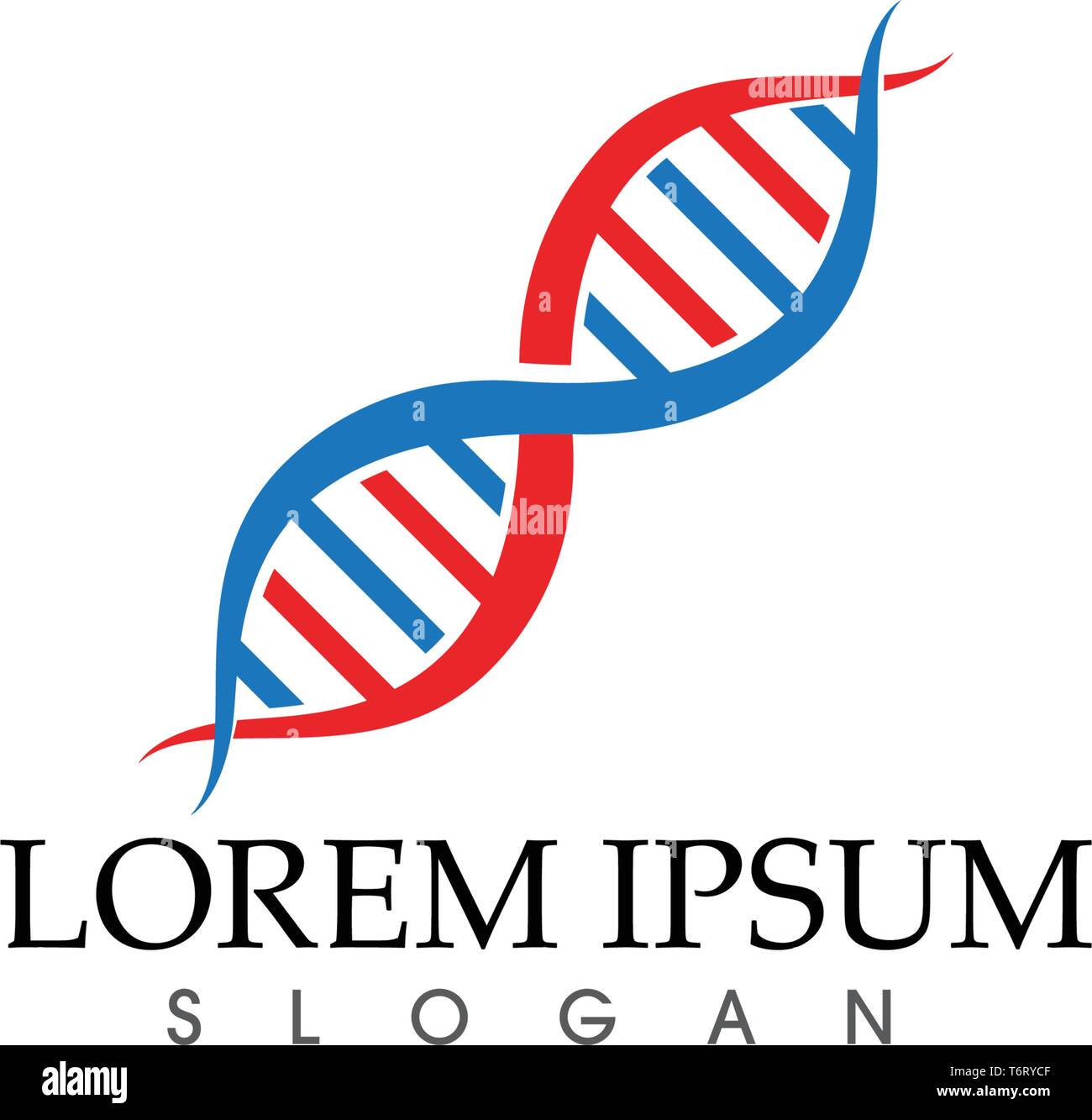 DNA Health success care logo and symbols template Stock Vector Image ...