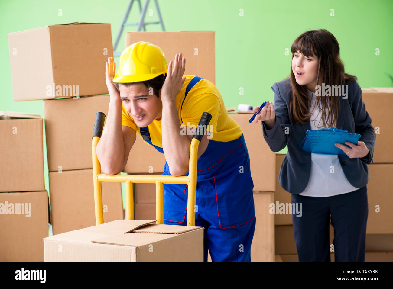 Employee performance boxes hi-res stock photography and images - Alamy