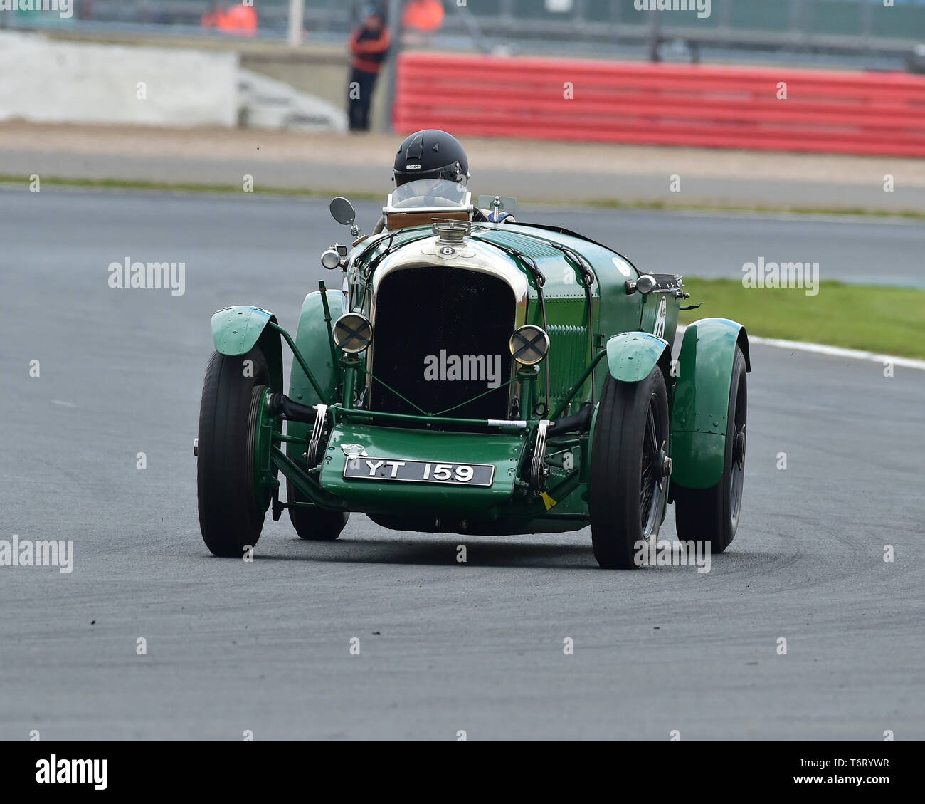 Oliver Llewellyn, Bentley 4½ litre, Fox and Nicholl Trophy Race, VSCC ...