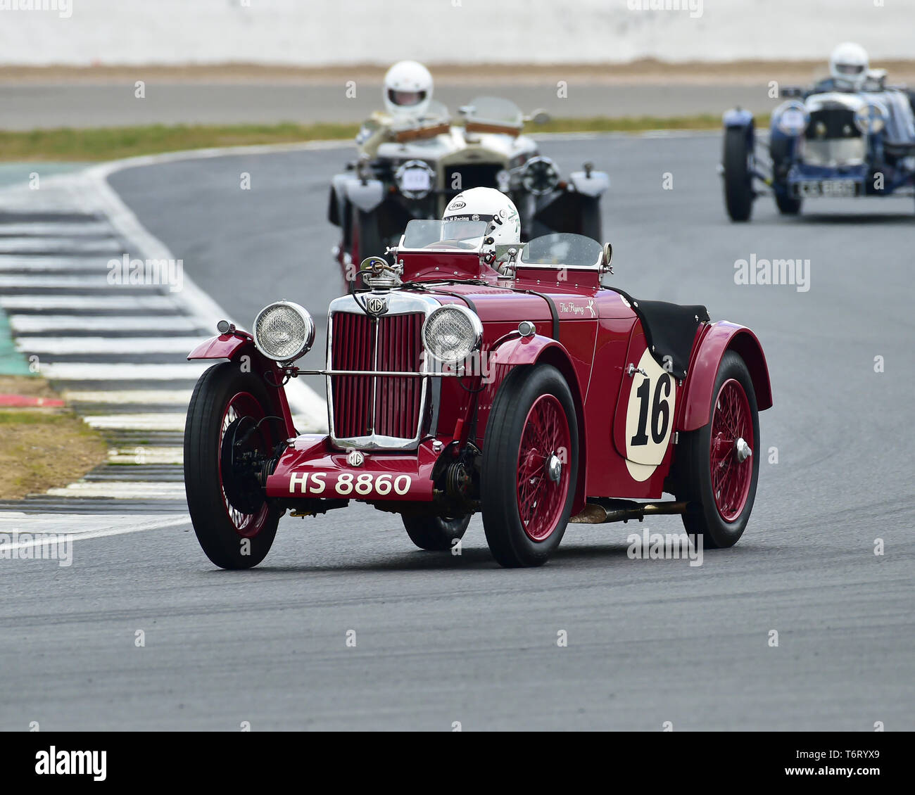 Mark Reece, MG PB, Fox and Nicholl Trophy Race, VSCC, Formula Vintage ...