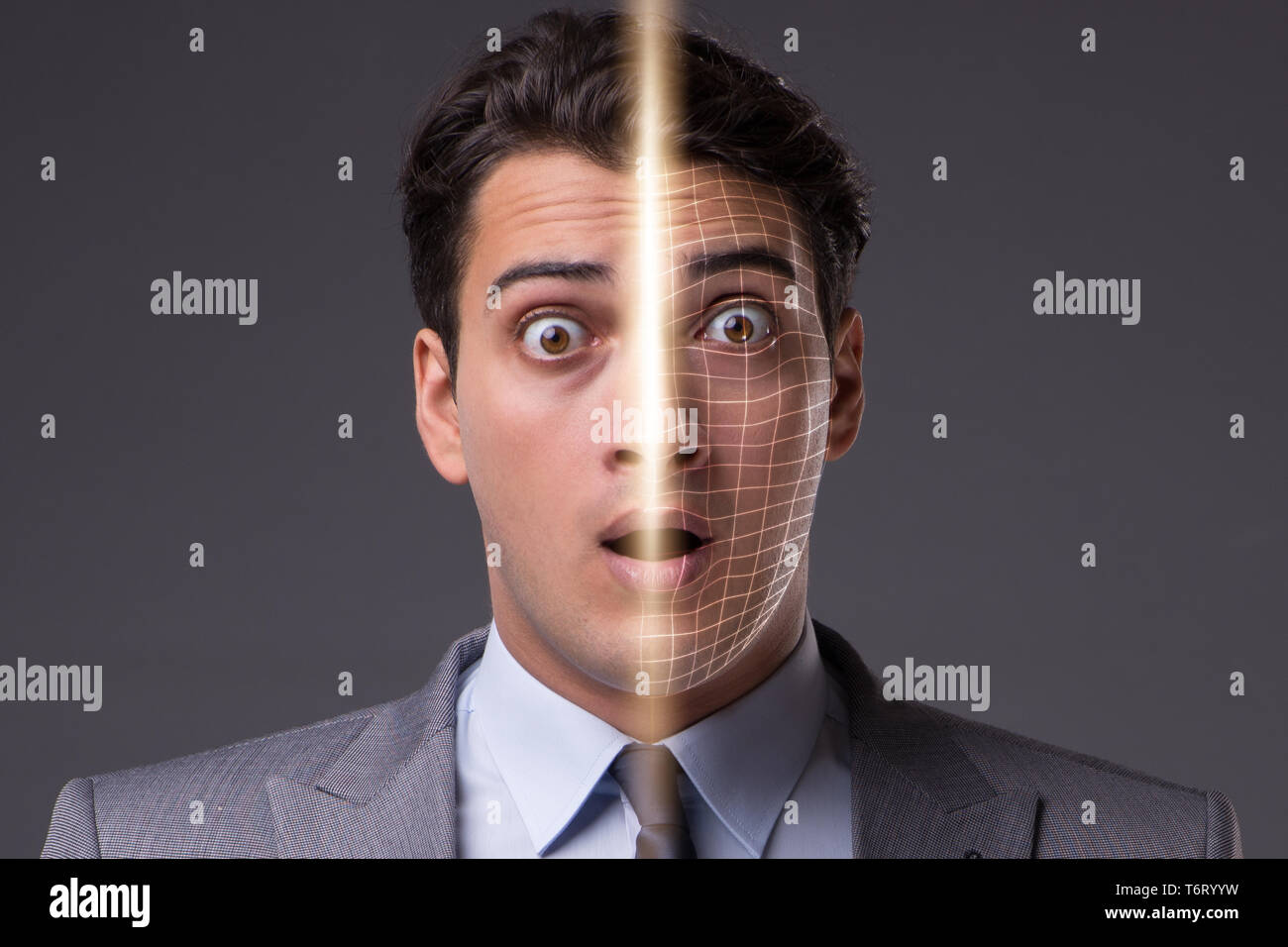 Concept of face recognition software and hardware Stock Photo - Alamy