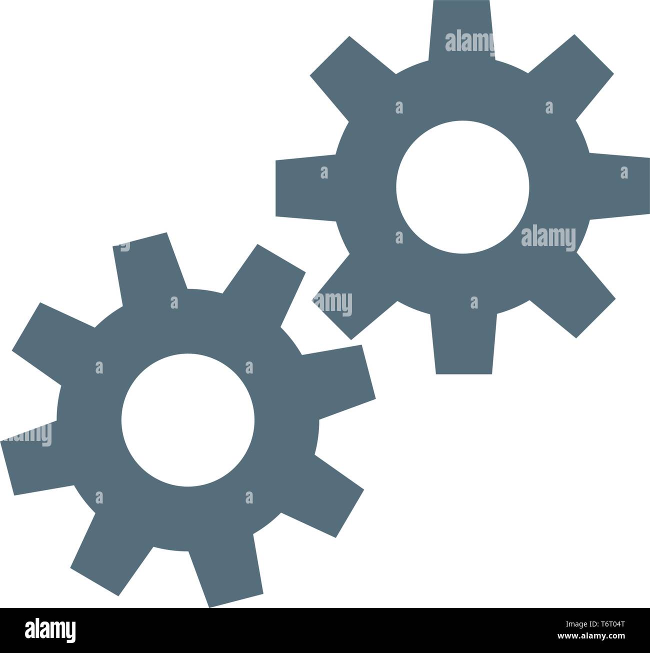 gear logo design industrial icon element illustration - vector Stock ...