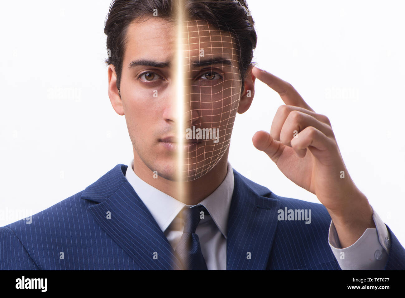 Concept of face recognition software and hardware Stock Photo - Alamy