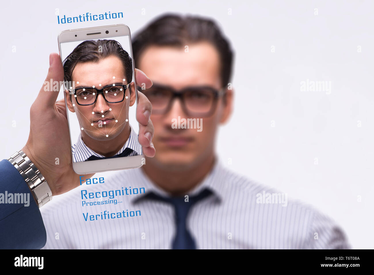 Concept of face recognition software and hardware Stock Photo - Alamy