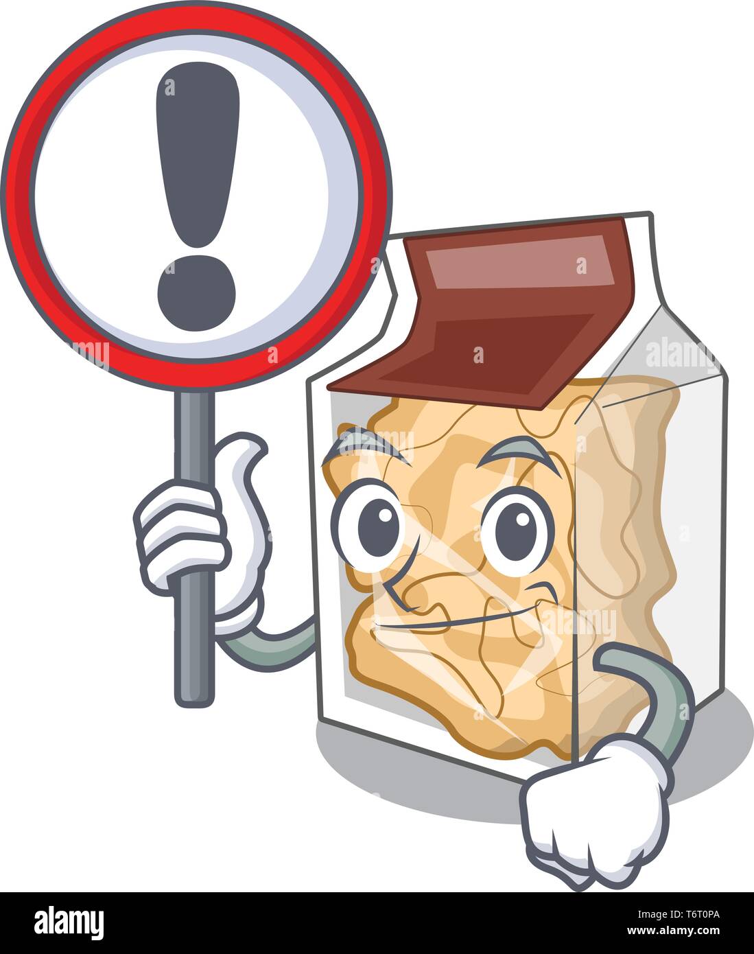 With sign pork rinds isolated in the cartoon Stock Vector Image & Art ...