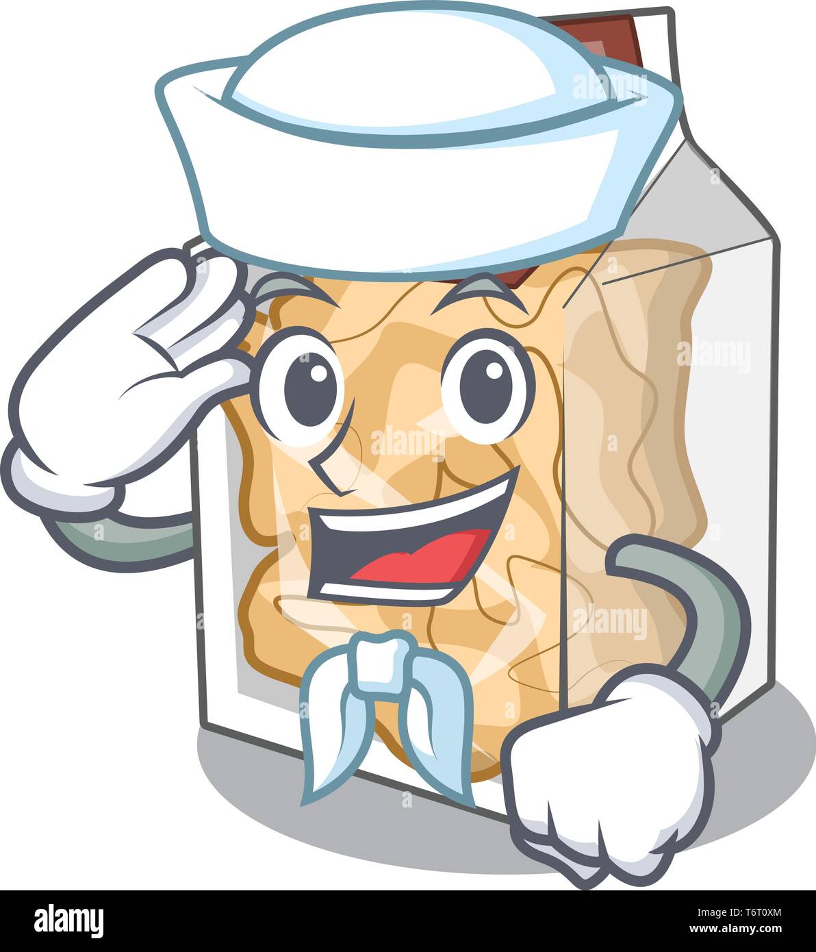 Sailor pork rinds isolated in the cartoon Stock Vector Image & Art - Alamy