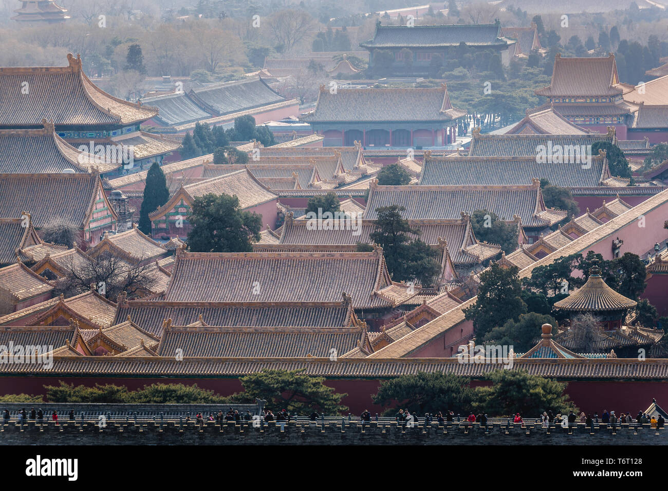 Aerial view of the forbidden city hi-res stock photography and images ...